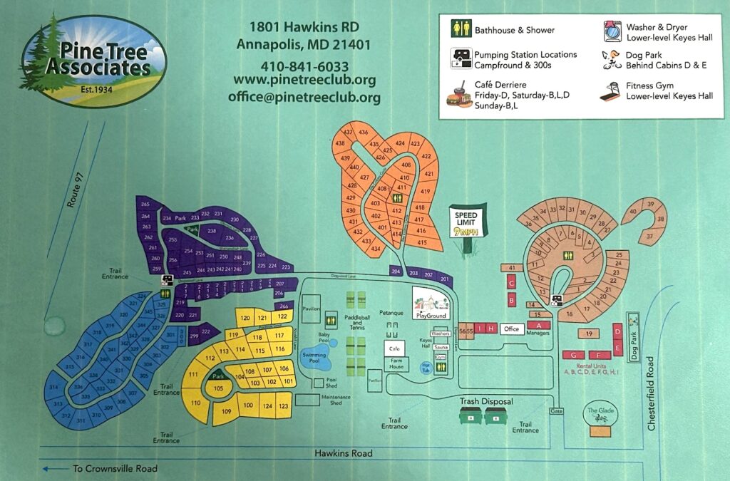 Club Grounds Map – Pine Tree Associates